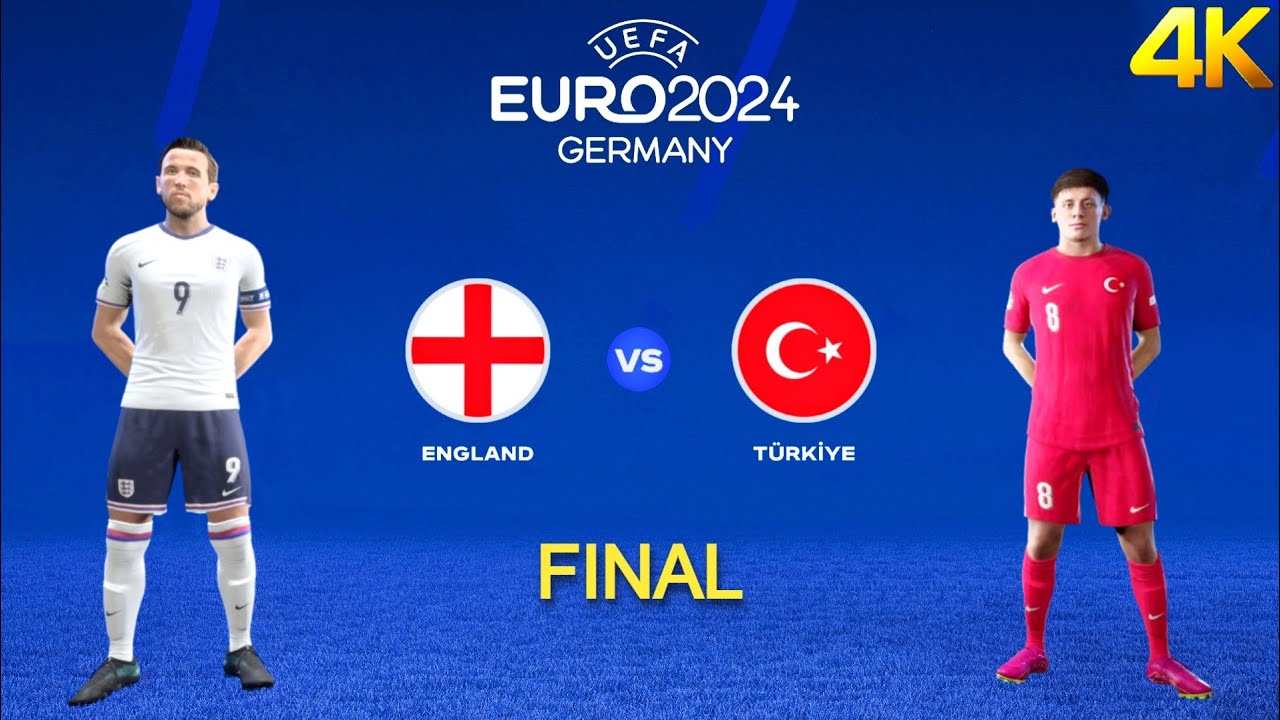 FC 24 - England vs Turkey | UEFA EURO 2024 FINAL | Kane vs Güler [4K60 ...