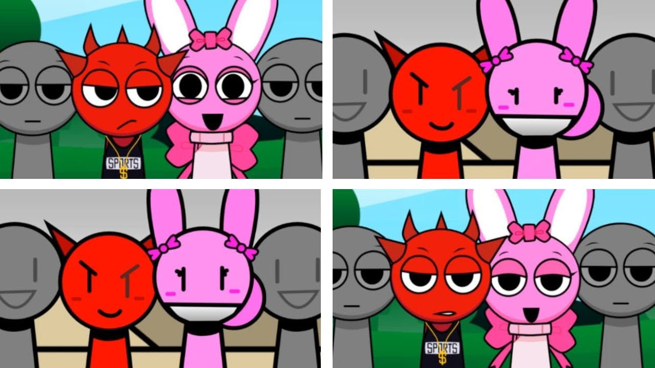 Raddy vs Pinki - Which one is COOLER? | Incredibox Sprunki - YouTube