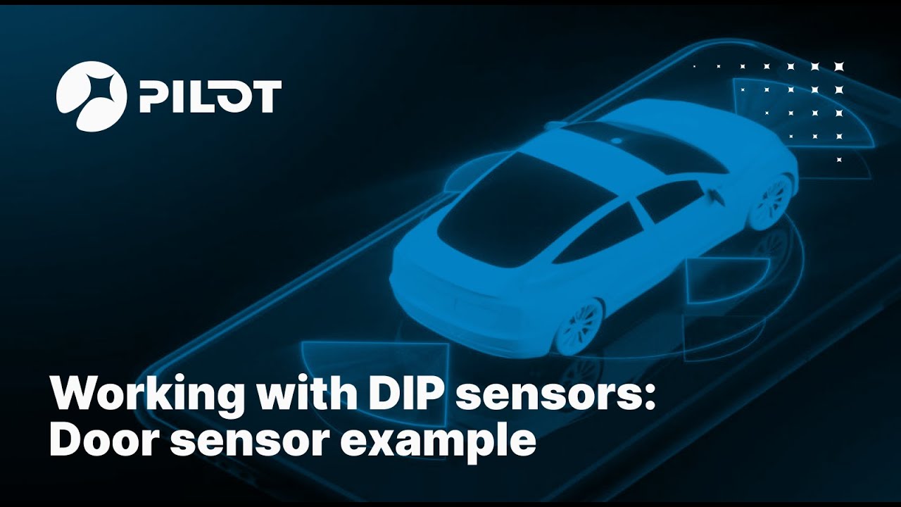 Working with DIP sensors: Door sensor example - YouTube