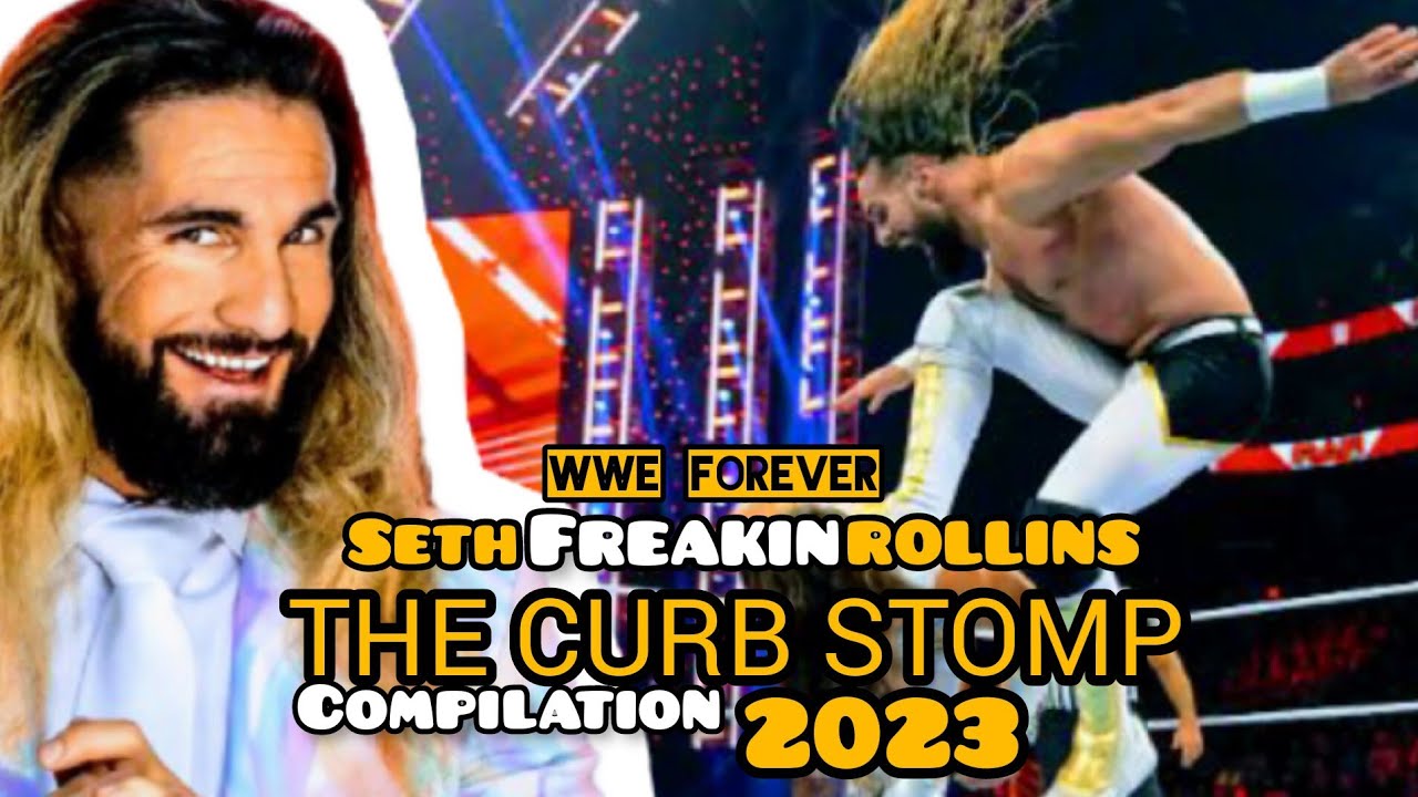 WWE Seth Freakin Rollins Curb Stomp Compilation 2023 - YouTube
