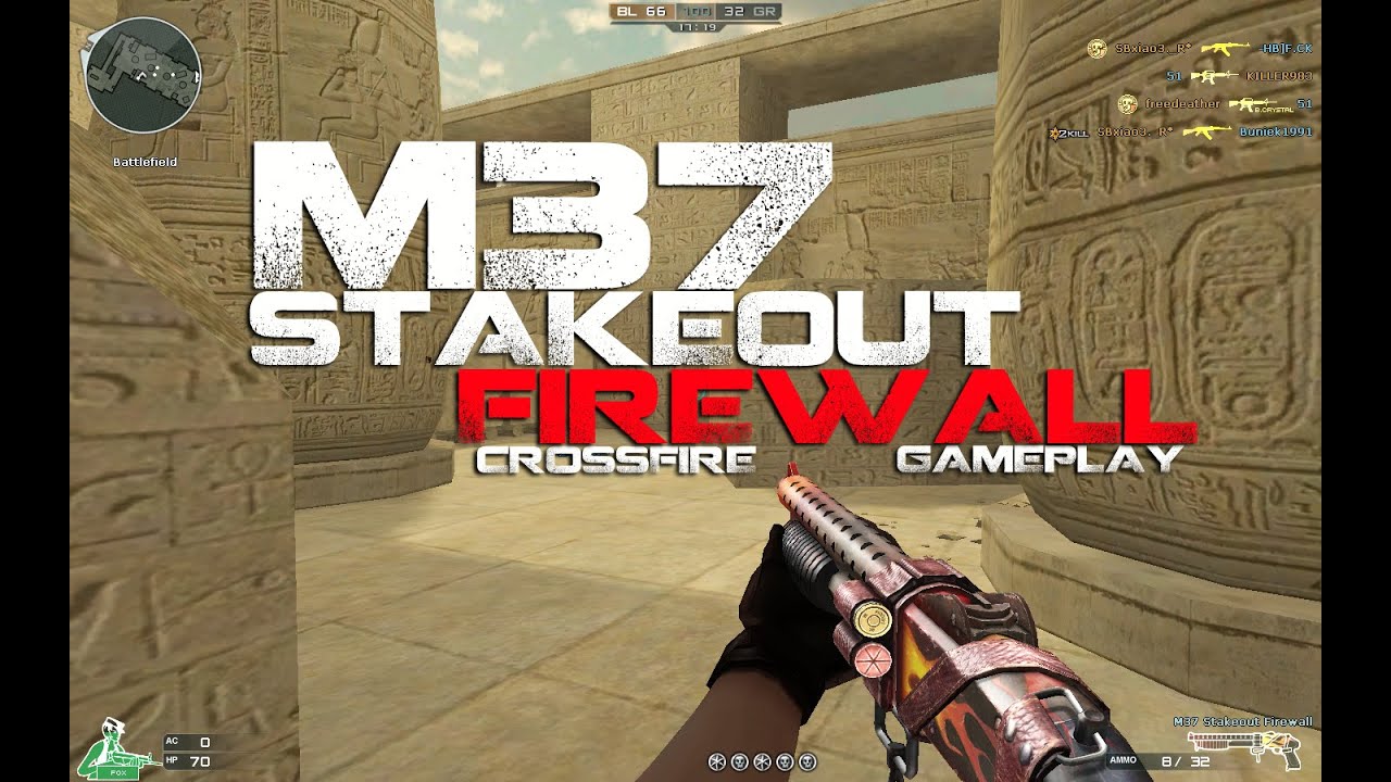 CrossFire M37 Stakeout-Firewall Gameplay HD ll 10DarkGamer - YouTube