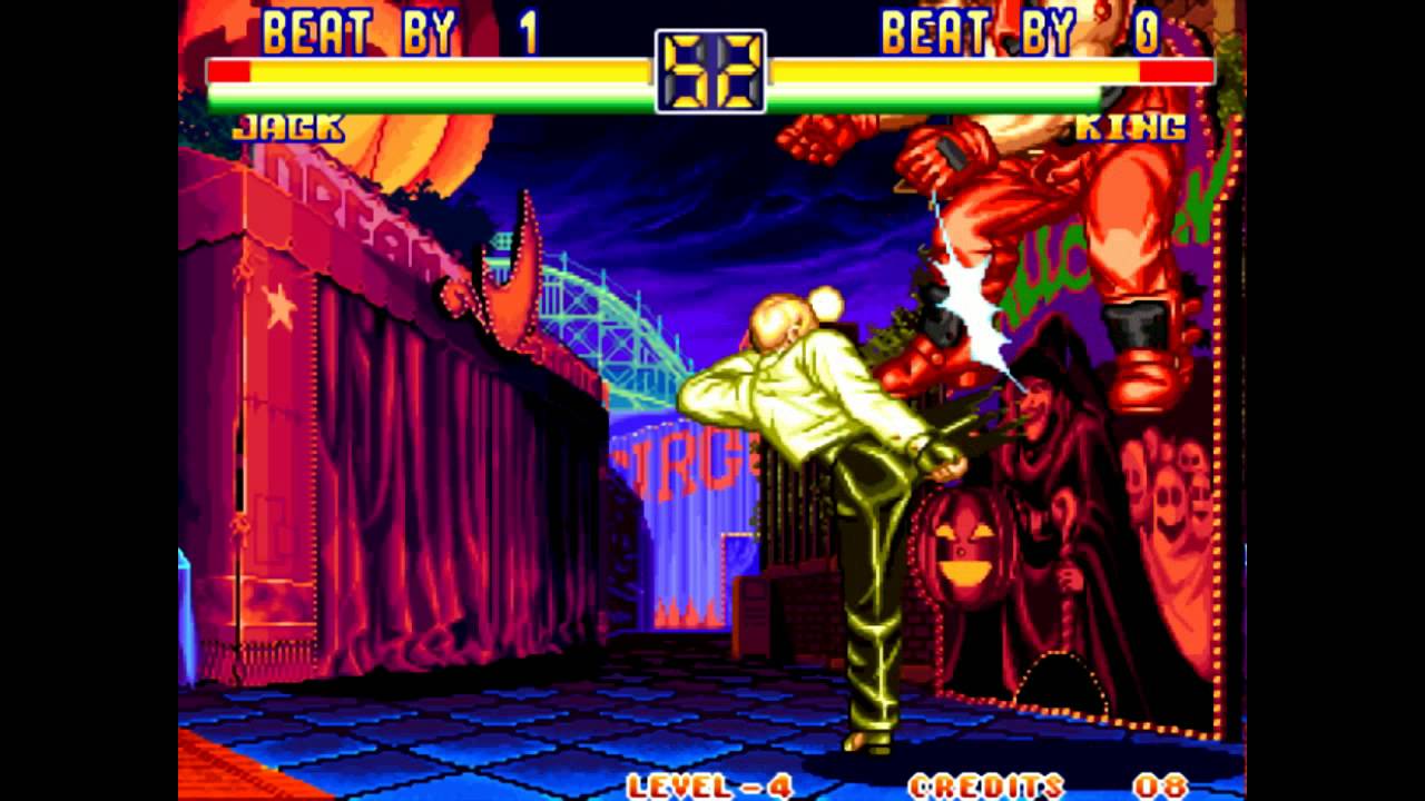 Art of Fighting 2 - Jack vs King (Supercade Replay) - YouTube