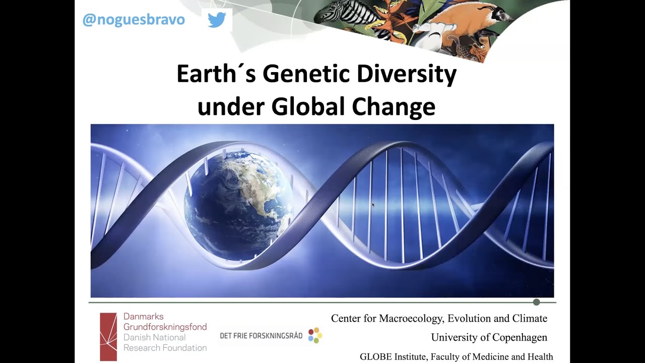 BD-Seminar 2021/09/22: Earth's Genetic Diversity under Global Change ...