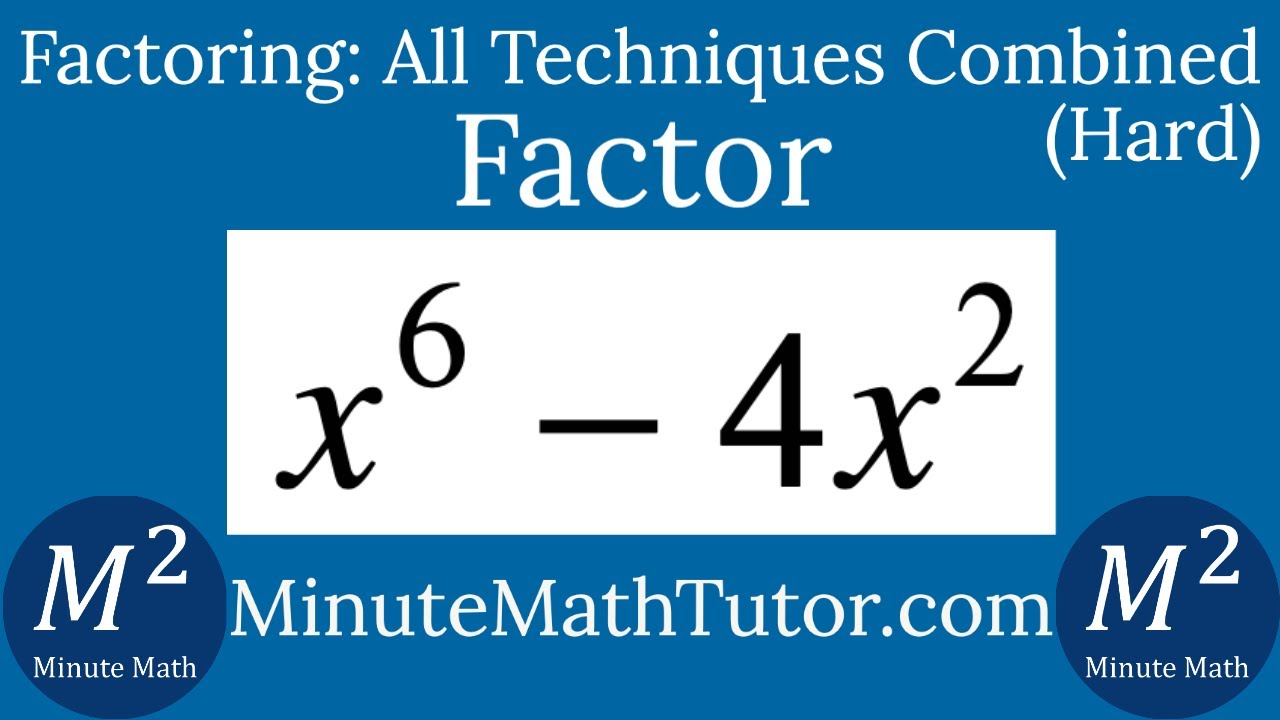 Factor X 6 4x 2 YouTube