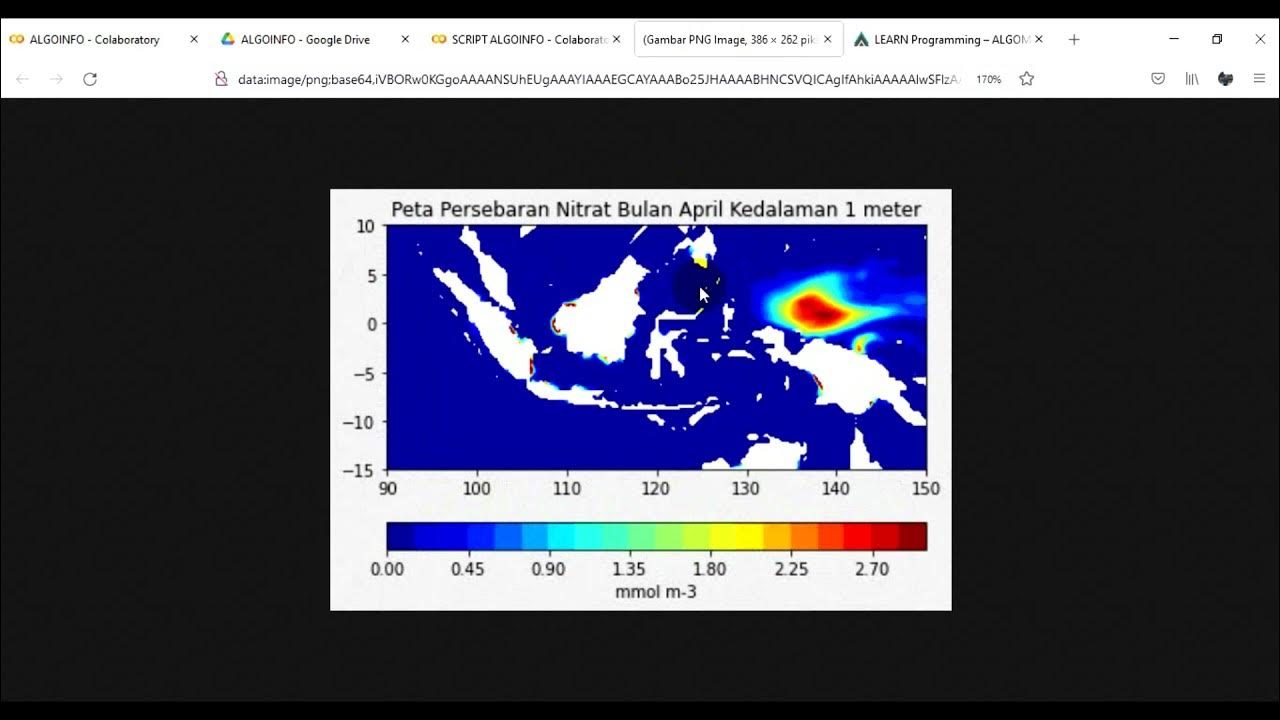 PETA SEBARAN NETCDF MENGGUNAKAN PYTHON - YouTube