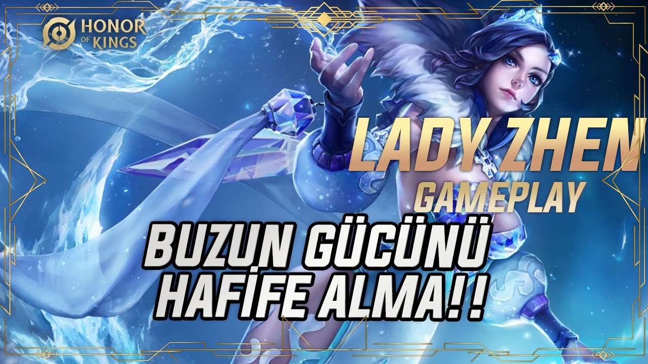 HOK I LADY ZHEN İLE RAKİPLERE SOĞUK DUŞ ETKİSİ #honorofkings #hok - YouTube