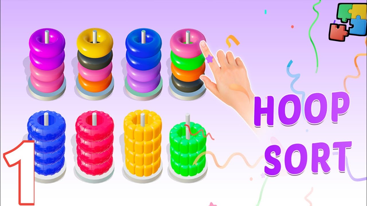 Hoop Sort Puzzle Challenge Gameplay | Sort Puzzle Challenge ...