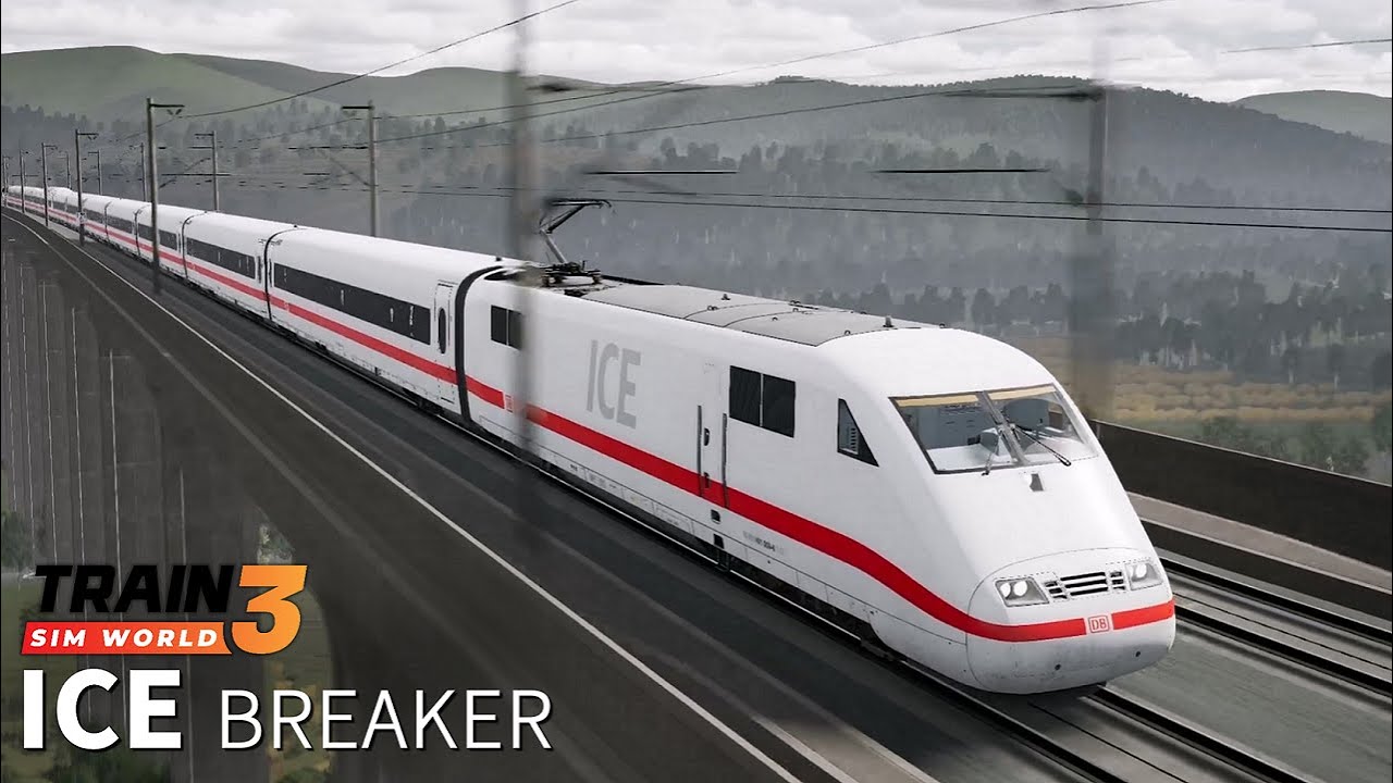 TSW 3 - 고속철 시운전으로 최고속도를 찍어보자! [ICE Breaker] - YouTube