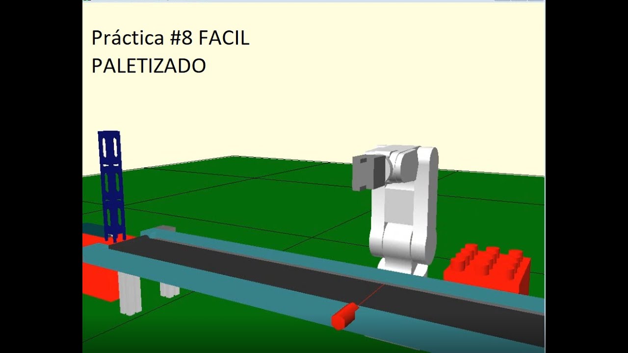 Curso Básico COSIMIR FÁCIL 8 - Paletizado (Automatización y Robótica ...