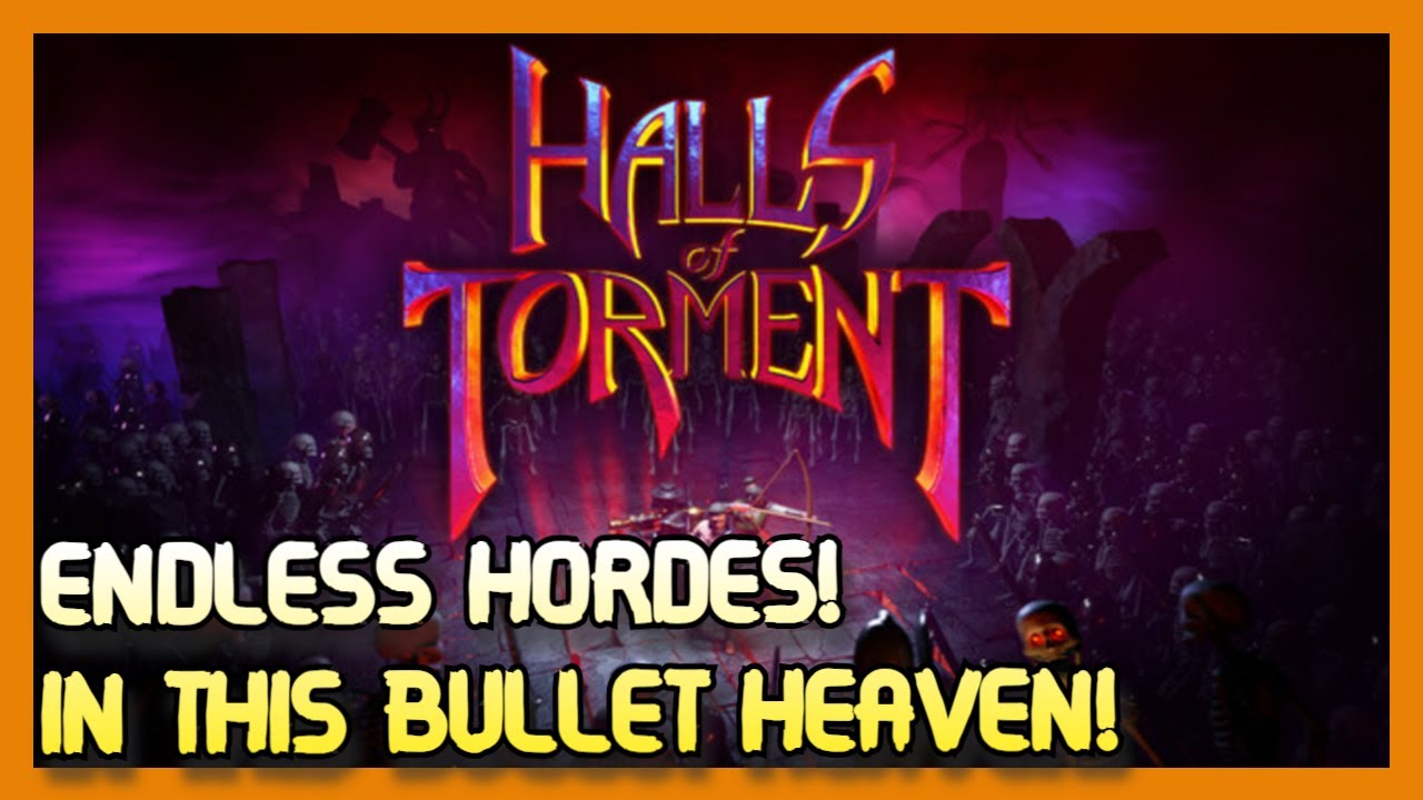 Insane Action Roguelike Bullet Heaven | Halls of Torment - YouTube