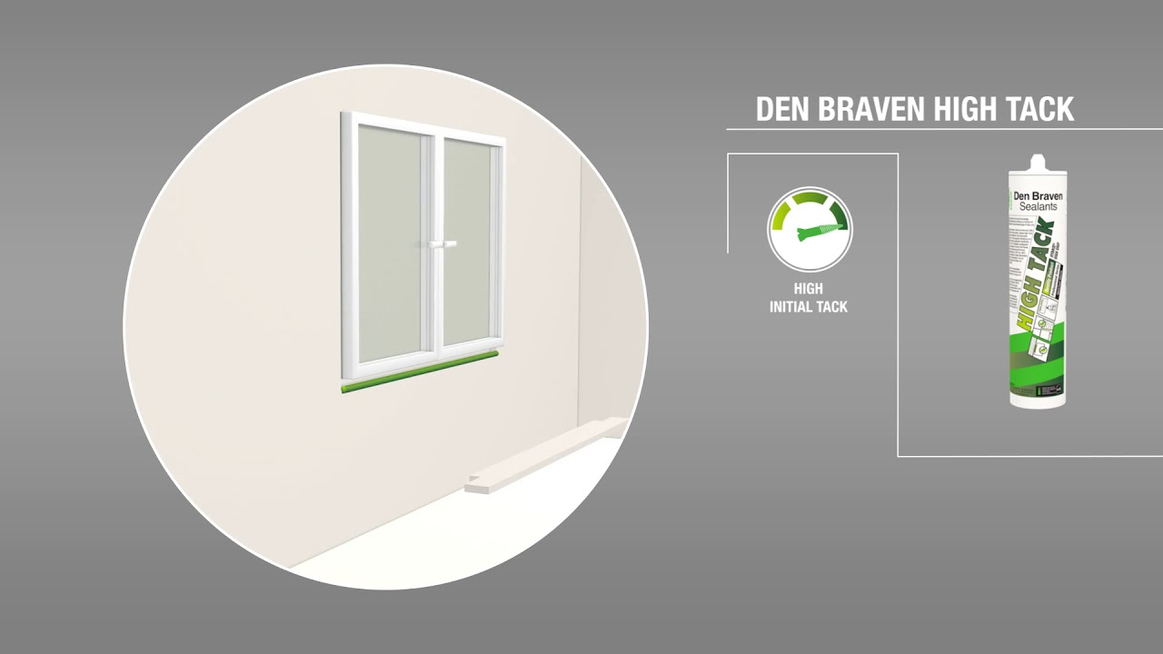Den Braven High Tack Adhesive - Replacing Traditional Drilling - YouTube