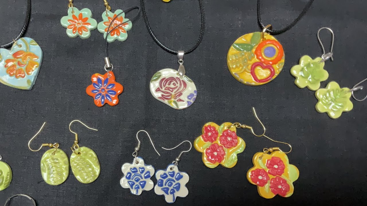 APRENDE HACER JOYAS DE CERÁMICA - YouTube