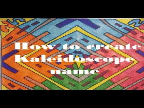 Kaleidoscope Art Lesson |What is Kaleidoscope Art? | Fun Kids Art ...