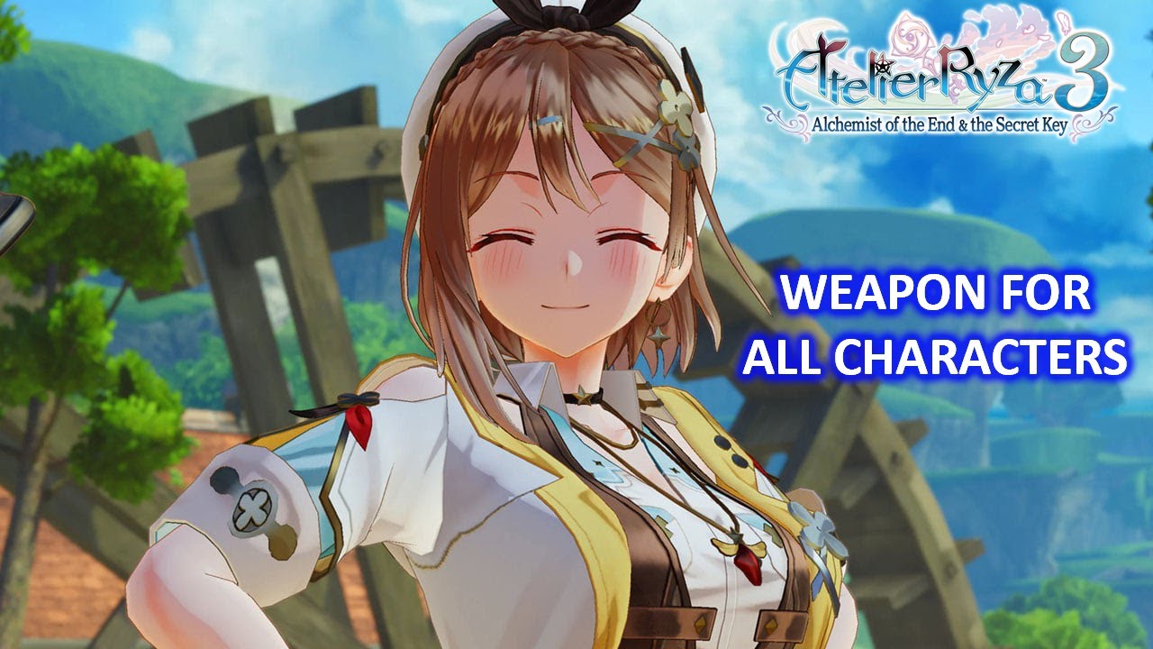 Atelier Ryza 3 - Weapons for all characters - YouTube
