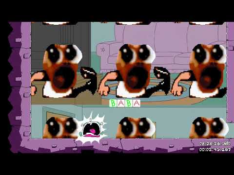 FINDING BABA FACE IN CHEESED UP REEAL!!!!!! 100% NO CLICK BAT REEL FOOTAGE FOUND MEDIA REALISMISTIC!