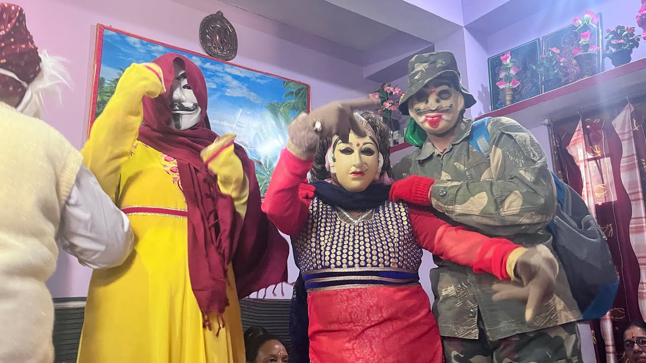 Happy marriage anniversary #traditional pahadi vlog Pushpa Bisht - YouTube