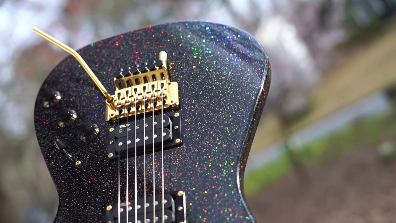 Warmoth HoloFlake Soloist - YouTube