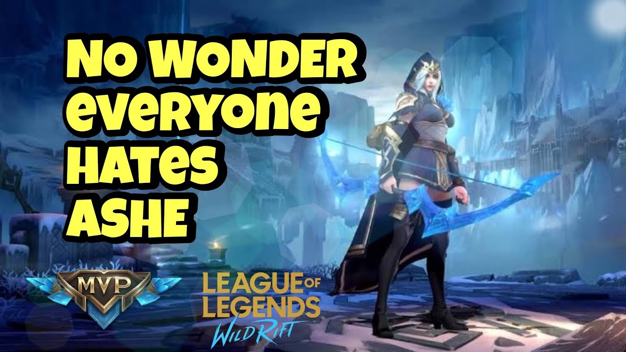 Wild Rift: NO WONDER EVERYONE HATES - Alph WR - Ashe GamePlay League Of ...