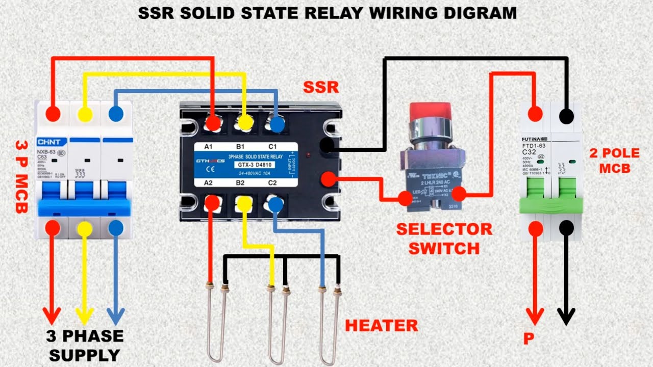 220v heater with ssr connection diagram | Engineers CommonRoom ...