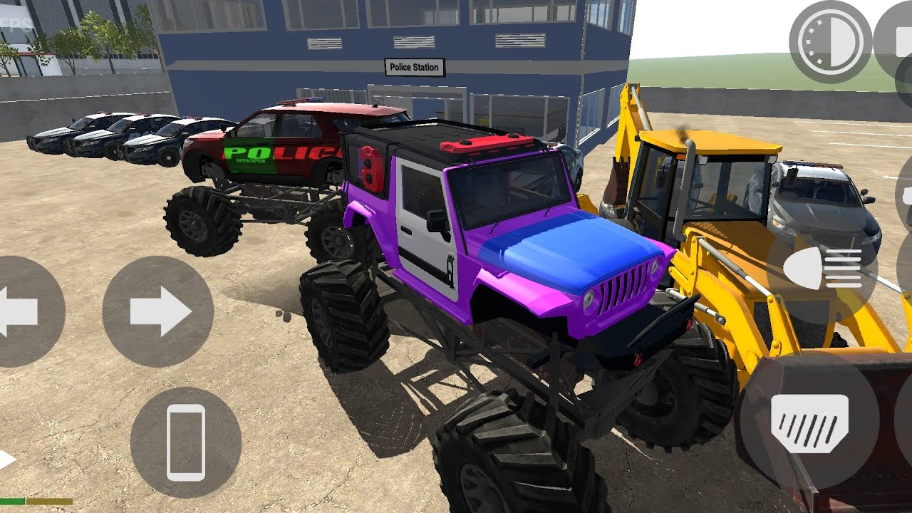 IBD 3D#299Moster Car, Thar, Police Car/Indian Bikes Driving 3D - YouTube