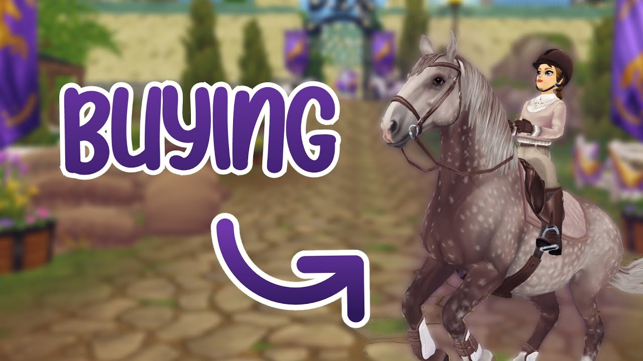 BUYING The New UPDATED Lipizzaner || Star Stable Online - YouTube