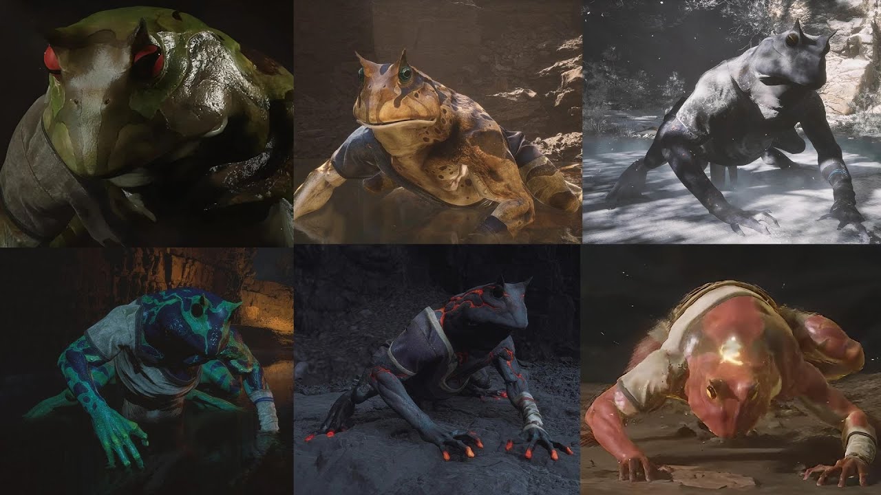 All Frog Boss Location and Frog Boss Fights in Black Myth Wukong (The ...