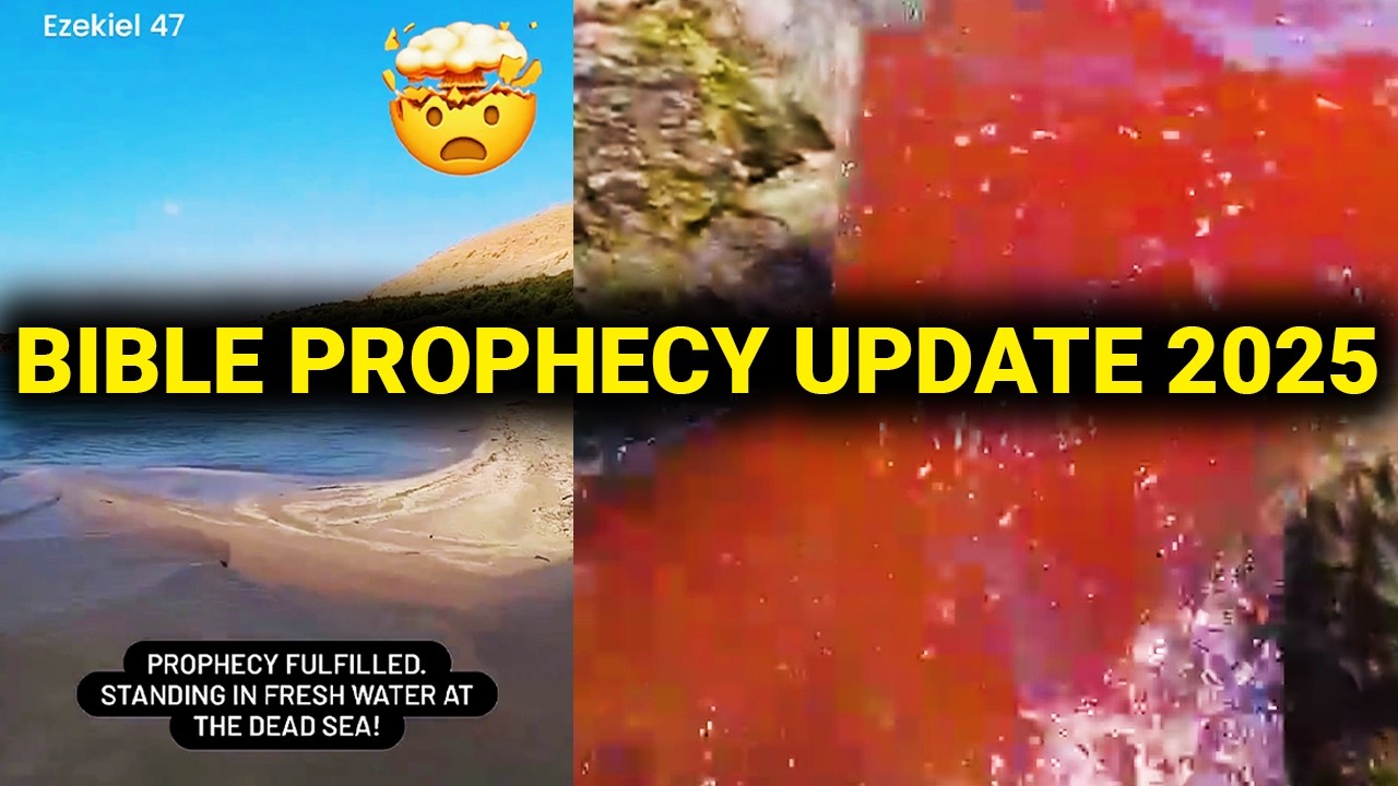 Sea of Galilee Turns RED and the Dead Sea Bible Prophecy is Coming True ...