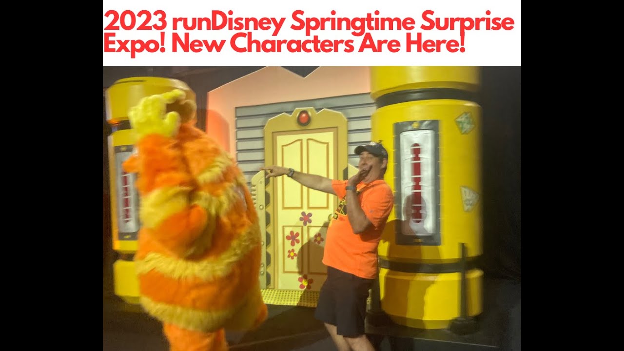 2023 runDisney Springtime Surprise Expo! Plus Some New Characters ...