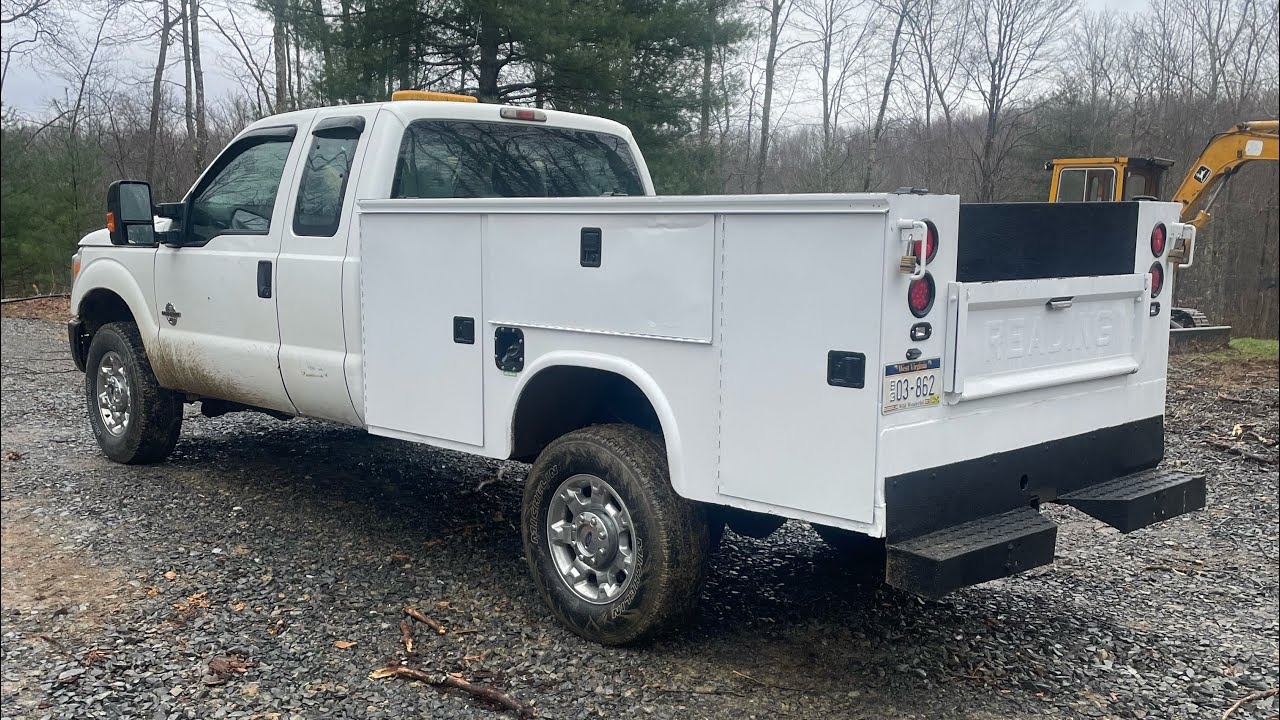 Installing The New to me Service Body on my Truck pt2 - YouTube