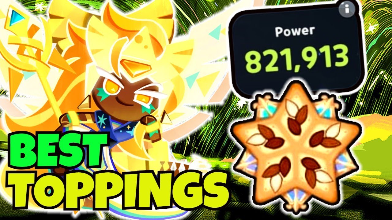 Best Toppings & Builds For Golden Cheese Cookie In Cookie Run Kingdom ...