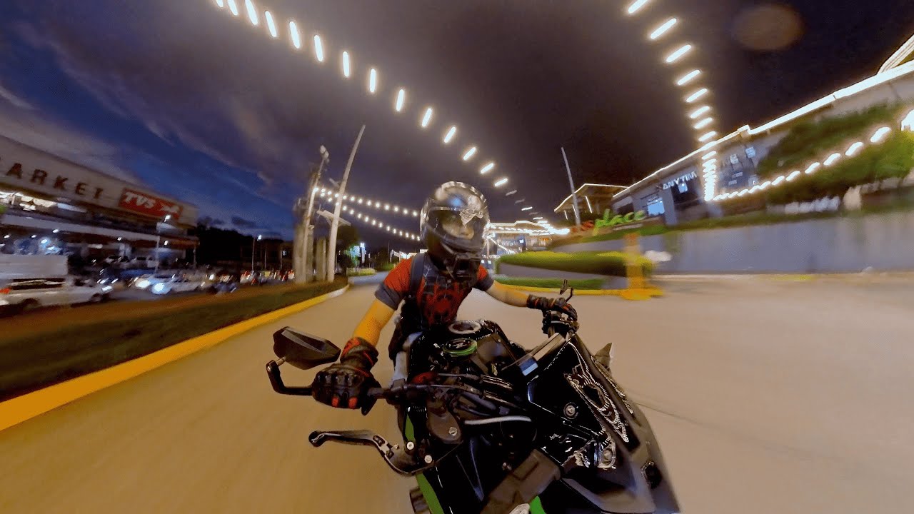 Beautiful City Lights - Kawasaki Z900 SE - Insta360 X3 - YouTube