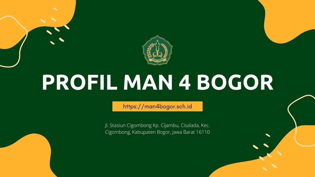 Profil MAN 4 Bogor - YouTube