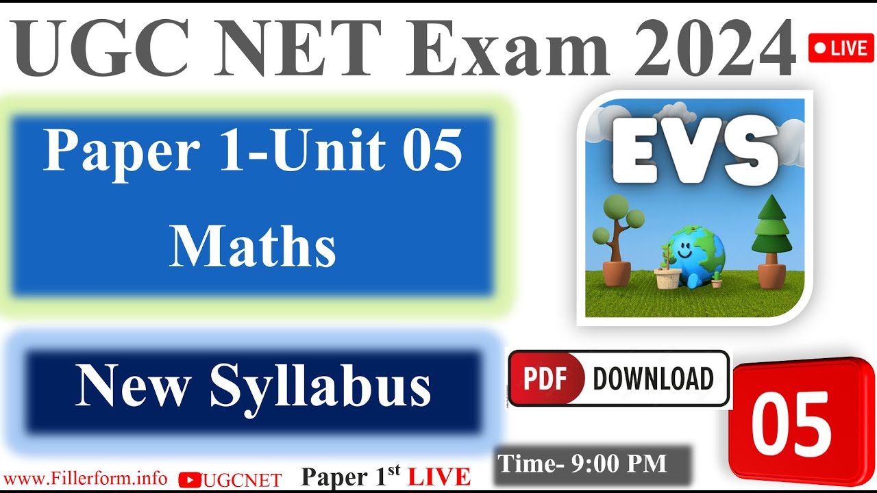 0900 Pm Ugc Net June Paper 5 Unit 4 Maths Net Free Communication Class 2024 Ugc Net 2024