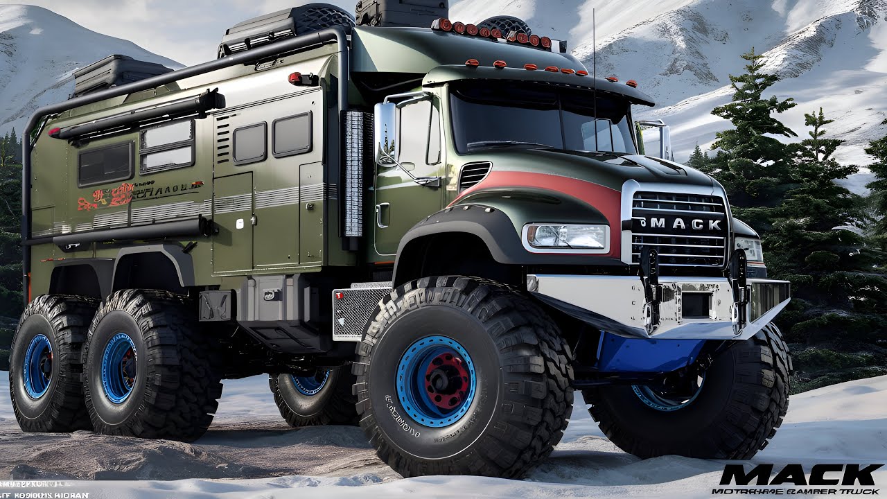 “2025 Mack Camper Truck – The Ultimate Off-Road Overland Beast!” - YouTube
