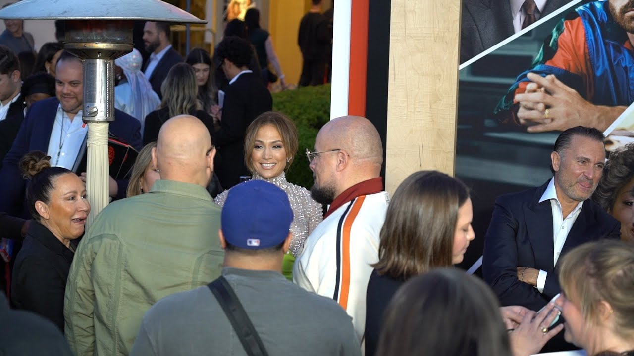 JLO & Fat Joe Reunite at 'AIR' LA Premiere - YouTube