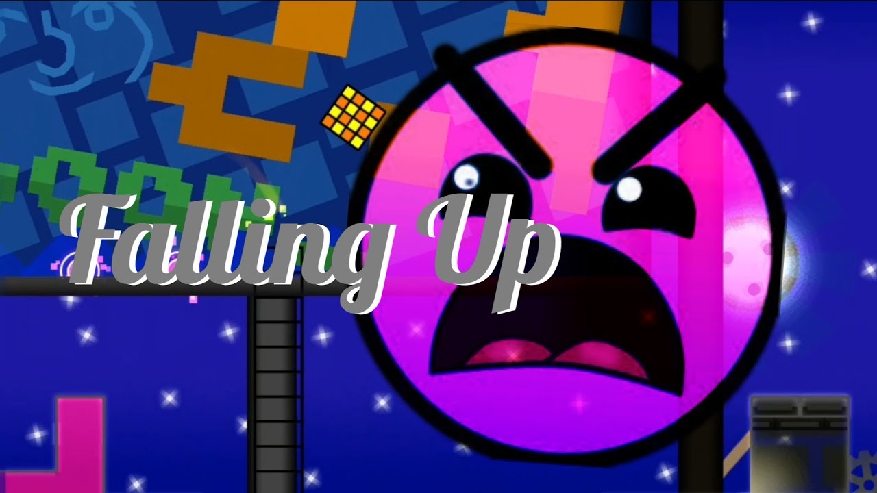 Falling Up easy (Insane) // Geometry Dash Mobile - YouTube