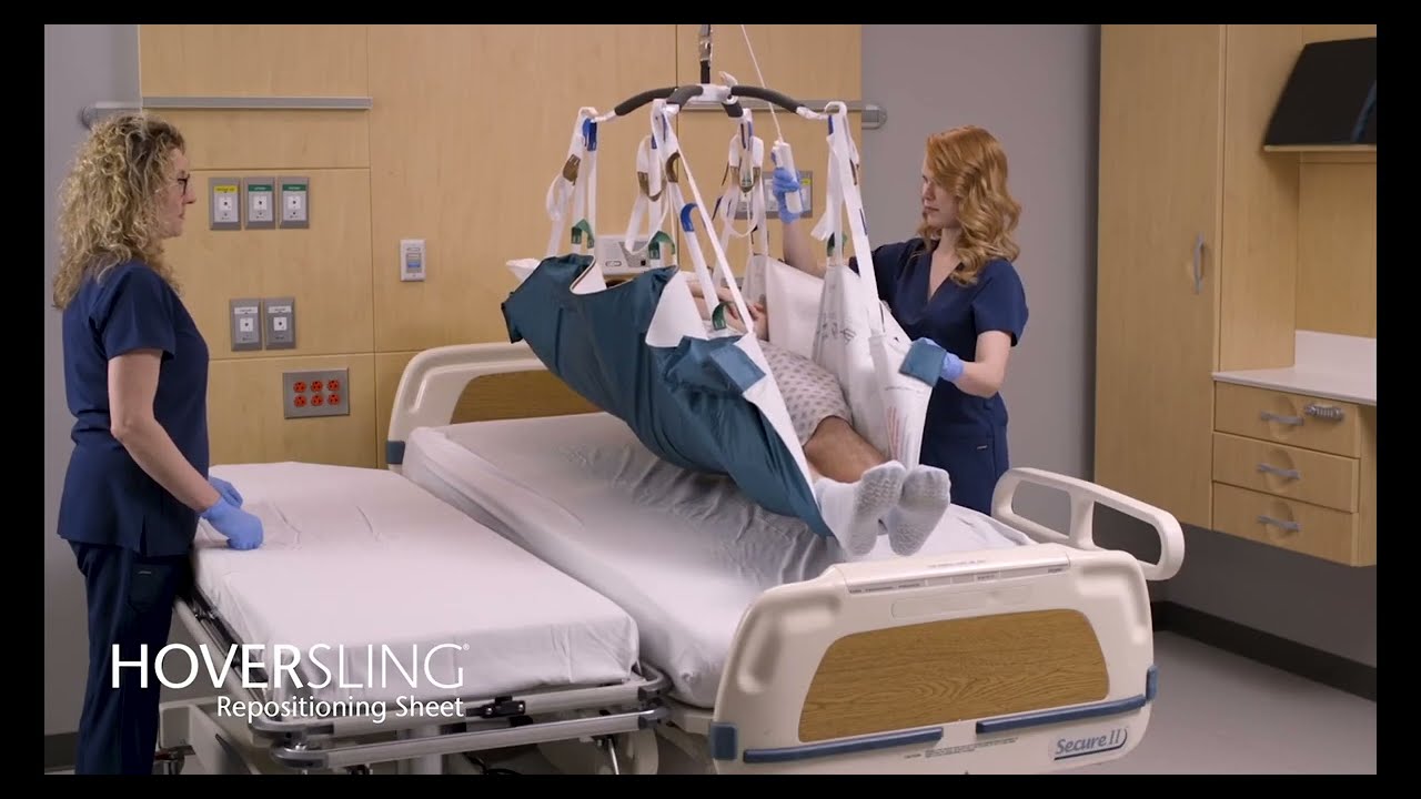 HoverSling Repositioning Sheet Promo Video - YouTube