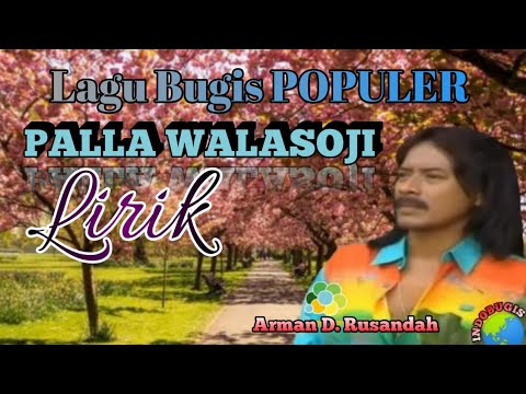 Lagu Bugis PALLA WALASOJI voc. Arman Dian Rusandah // indobugis - YouTube