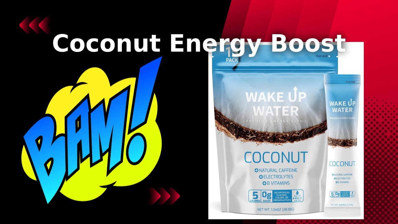 Revitalize Your Routine with Wake Up Water's Coconut Energy Hydration ...