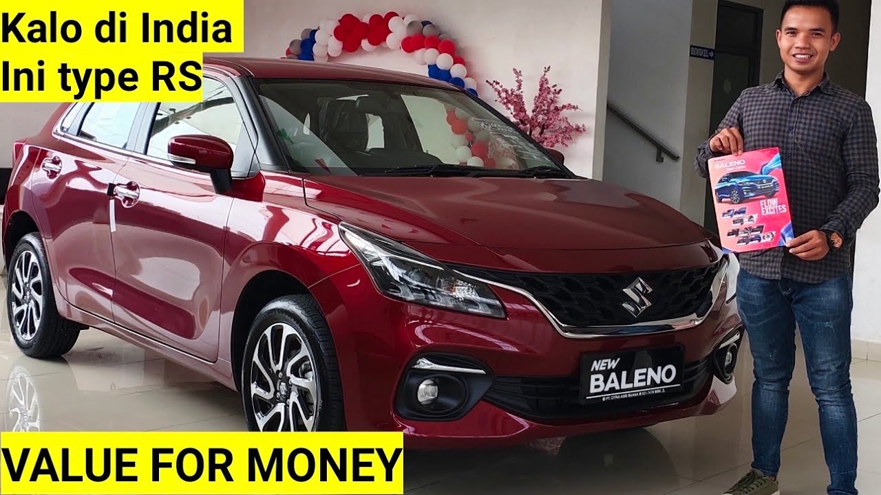 2022 Suzuki New Baleno Hatcback Warna Merah Hati Harga Cuma 262jt ...