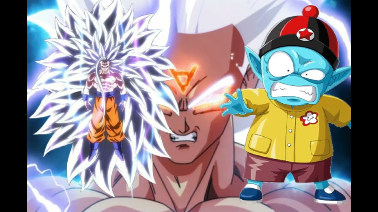 Edit SON GOKU SSJ infinity form/#leather of anime - YouTube