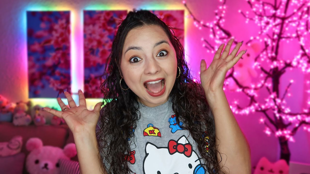 I LOVE my Super PINK room! Room tour time! - YouTube