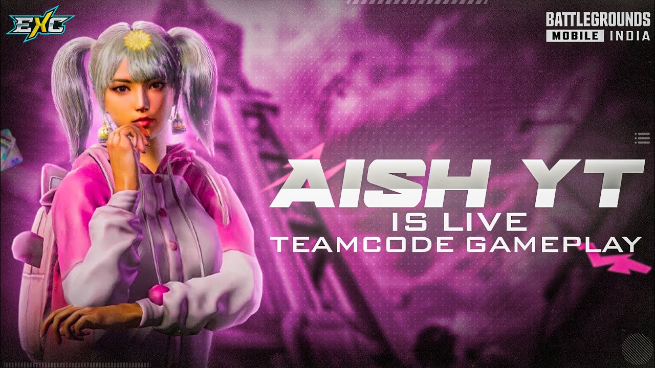 💗 BGMI GIRL IS LIVE 💓💞 / PLAYING WITH TEAMCODE / #bgmi #teamcode # ...