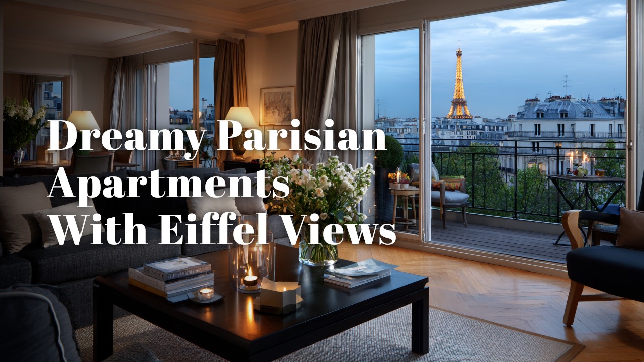 The Ultimate Parisian Apartments Tour with Breathtaking Eiffel Tower ...