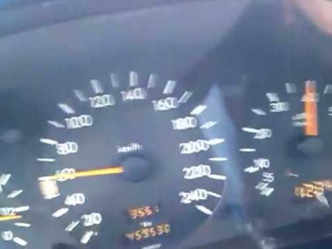 Mercedes W202 C200 acceleration  0-160
