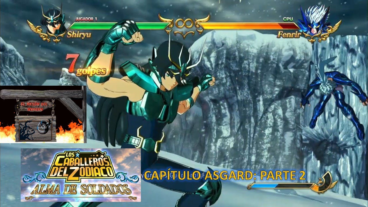 CABALLEROS DEL ZODIACO: ALMA DE SOLDADOS - CAPITULO DE ASGARD- PARTE 2 ...