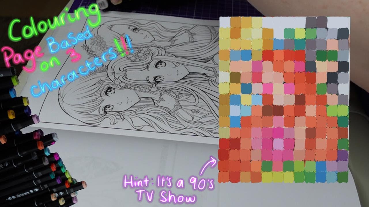 Who am I colouring?!? - Colouring Page!! - YouTube