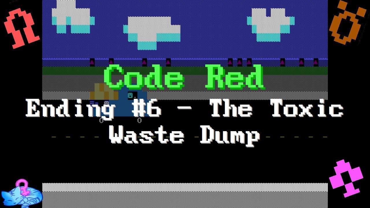 ZZT Livestream - Code Red (Ending 6 - The Toxic Waste Dump ...