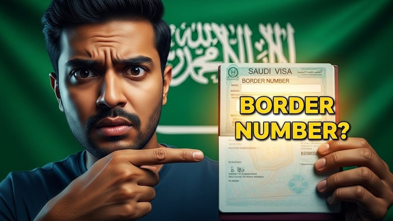 Get Your Border Number in Saudi Arabia FAST - YouTube