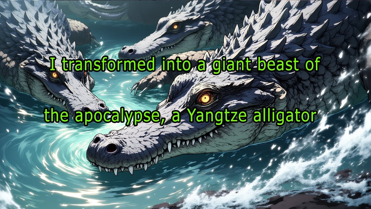 I transformed into a giant beast of the apocalypse, a Yangtze alligator ...